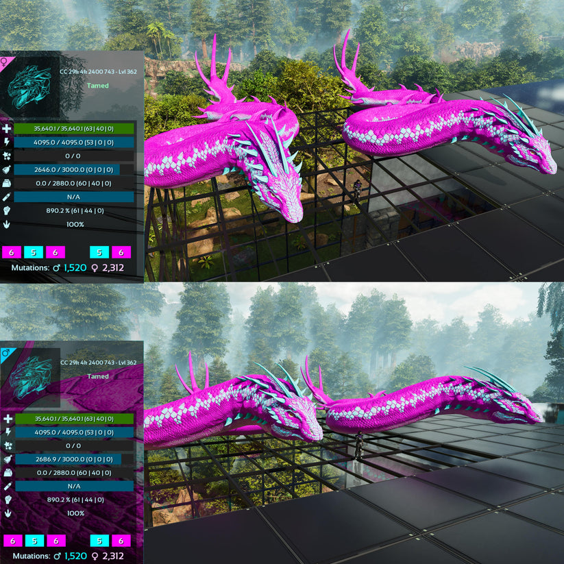 Basilisk Aberrant Dino / Max 362Level – My Ark Ascended
