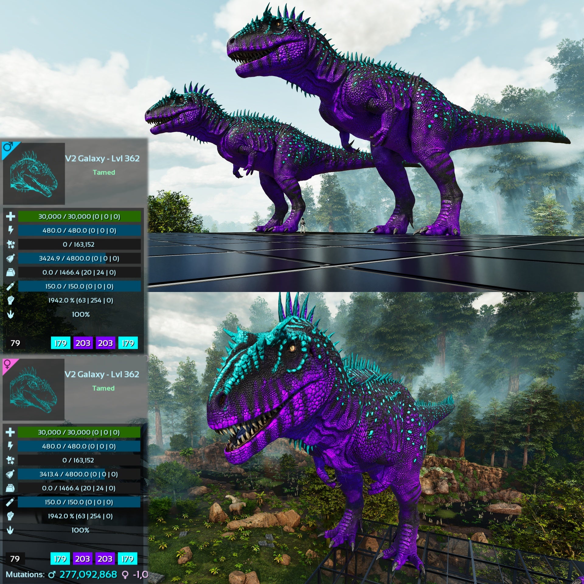 Carcharodontosaurus Carcha 1942%m Imprinted Mix Colours – My Ark Ascended