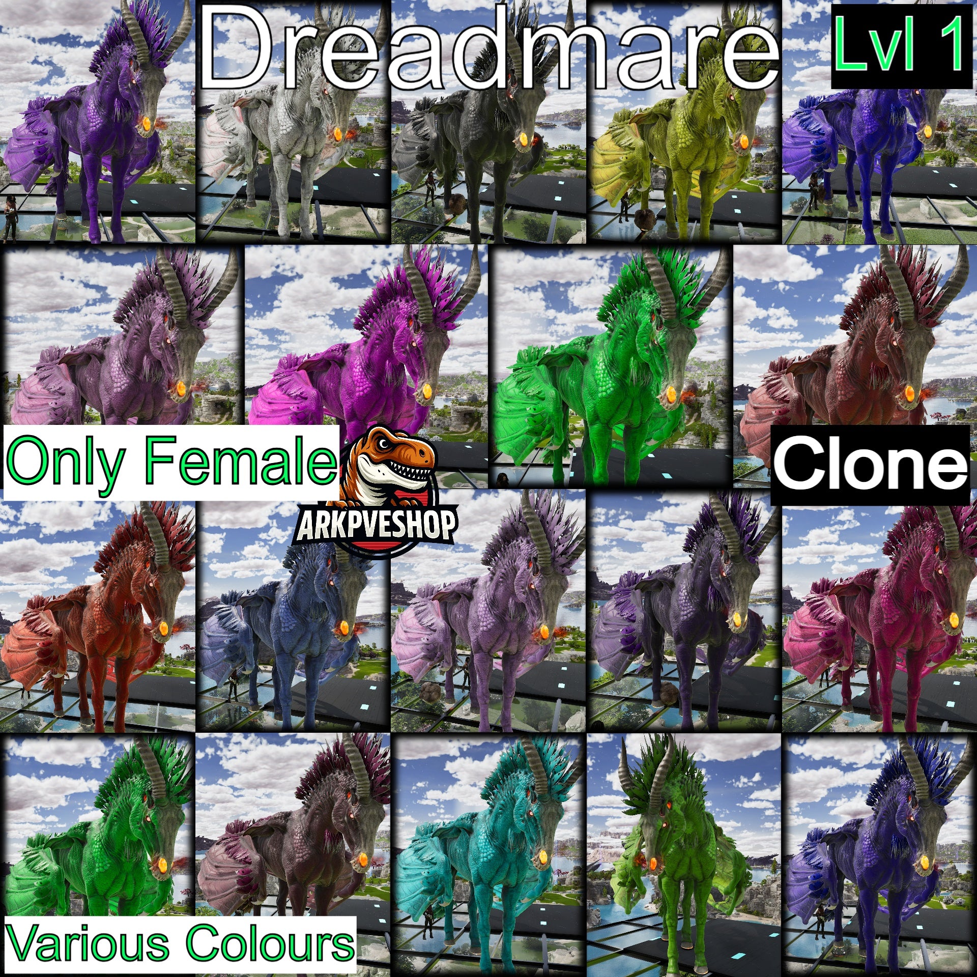 Dreadmare Level 1 Clone lvl 1 – My Ark Ascended