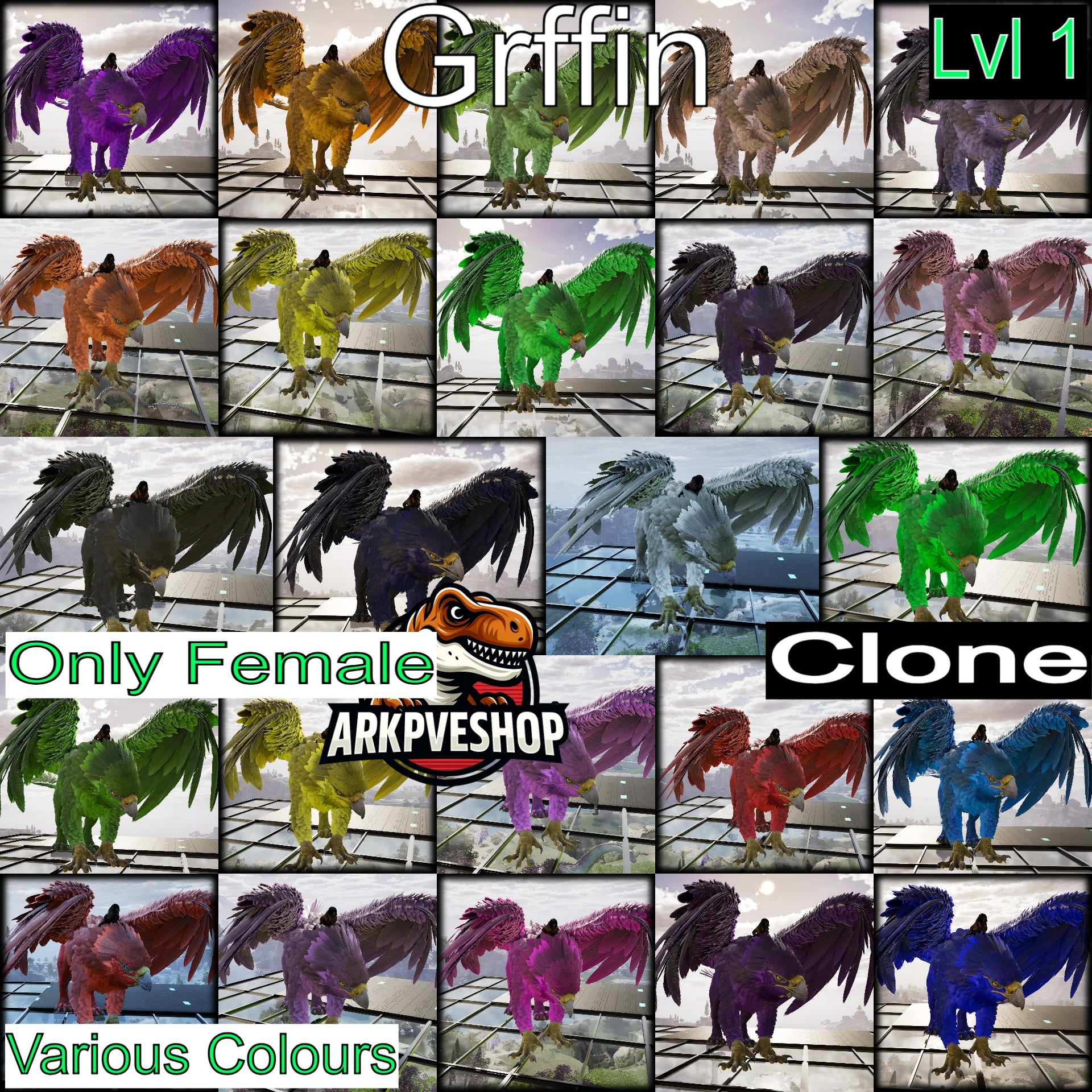 Griffin Level 1 Clone Lvl 1 – My Ark Ascended