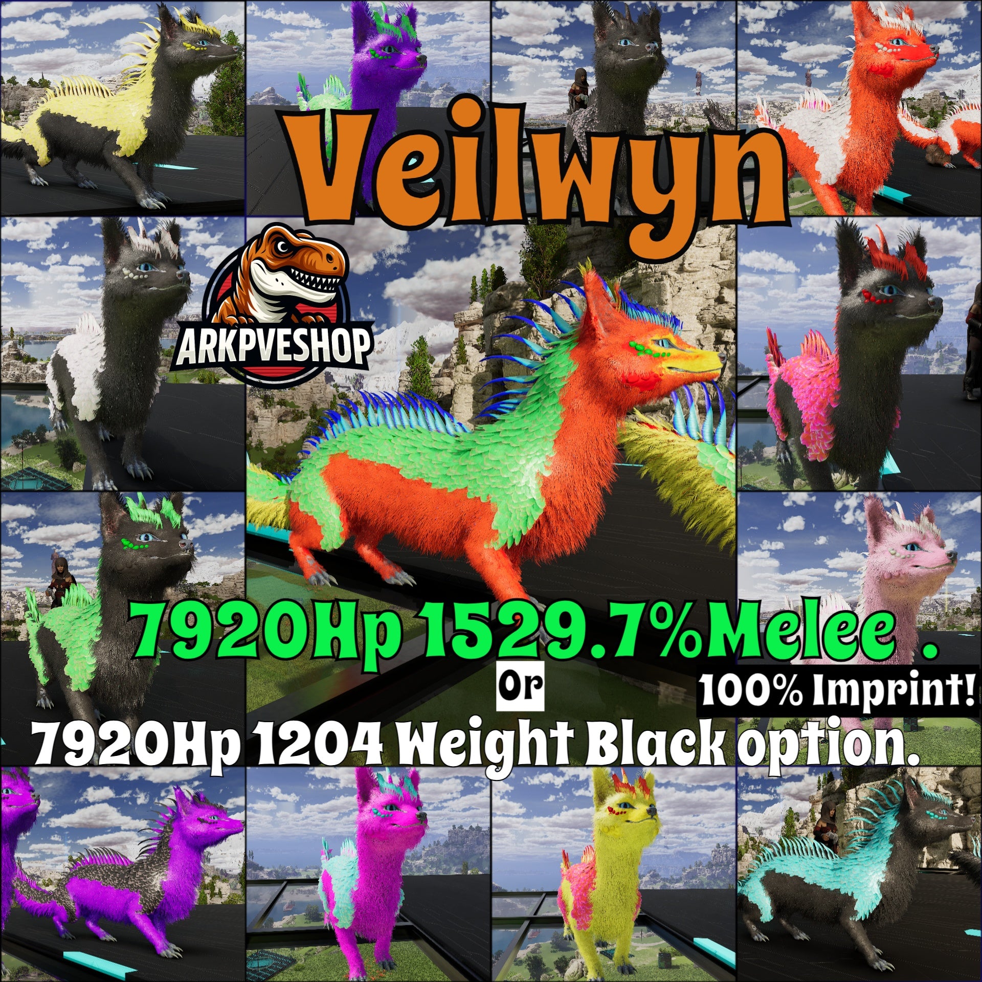 My Ark Ascended official PVE Buy Dino Items Structures