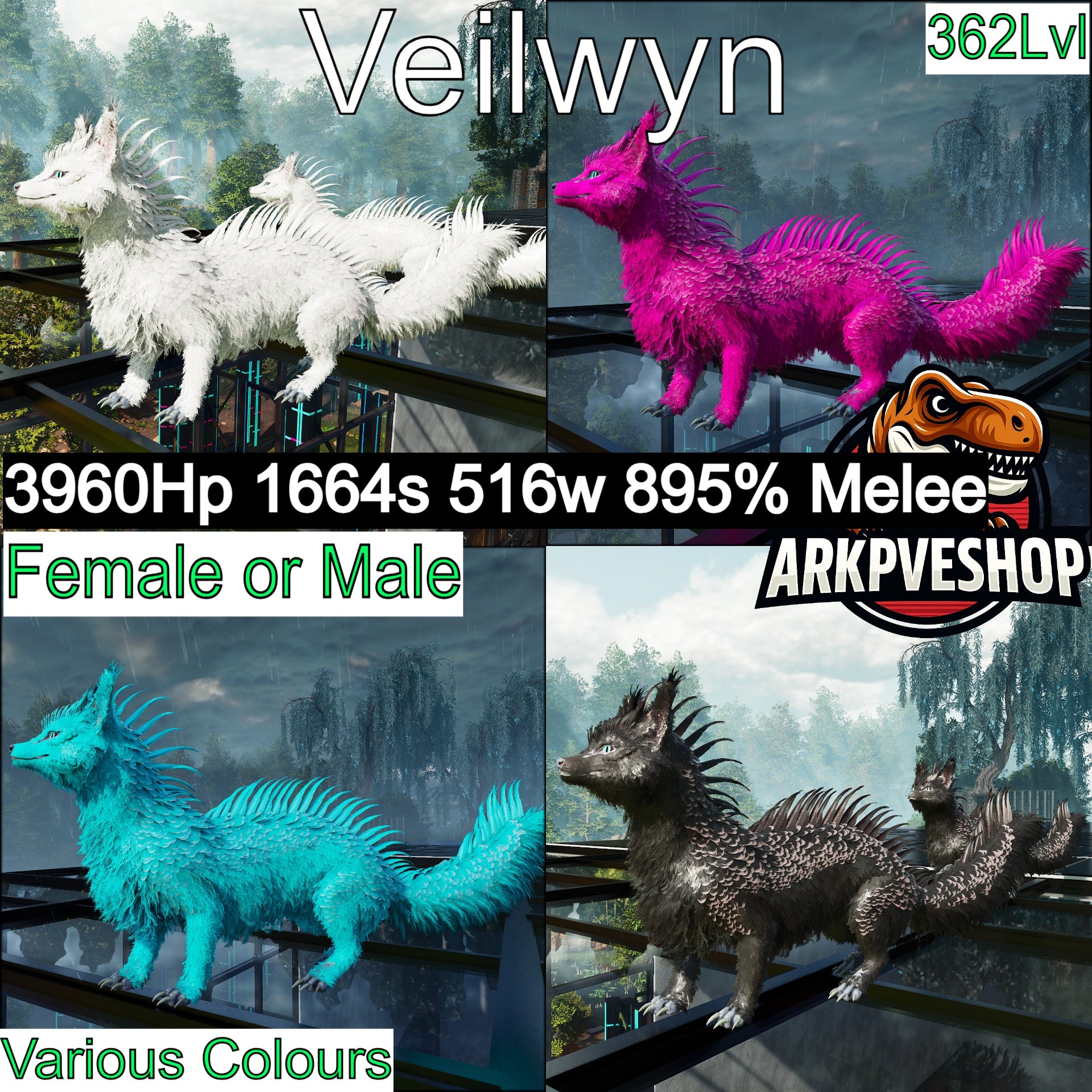 My Ark Ascended official PVE Buy Dino Items Structures